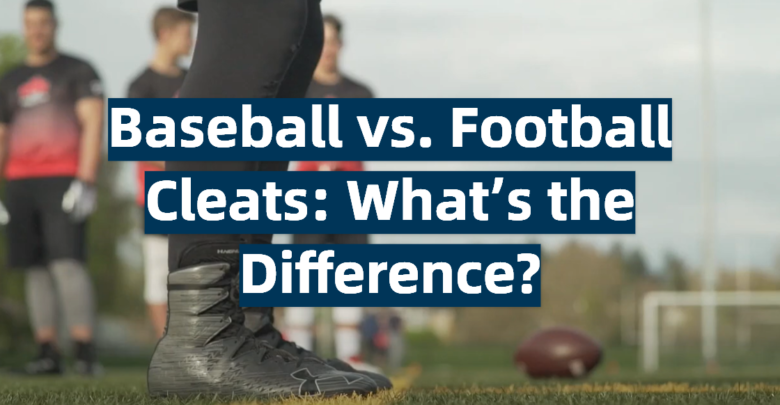 Baseball vs. Football Cleats: What’s the Difference? - SportProfy